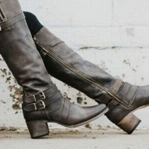 Freebird by Steven | Shoes | Rare Freebird Flynn Boots Stone Sz 7 Rare | Poshmark